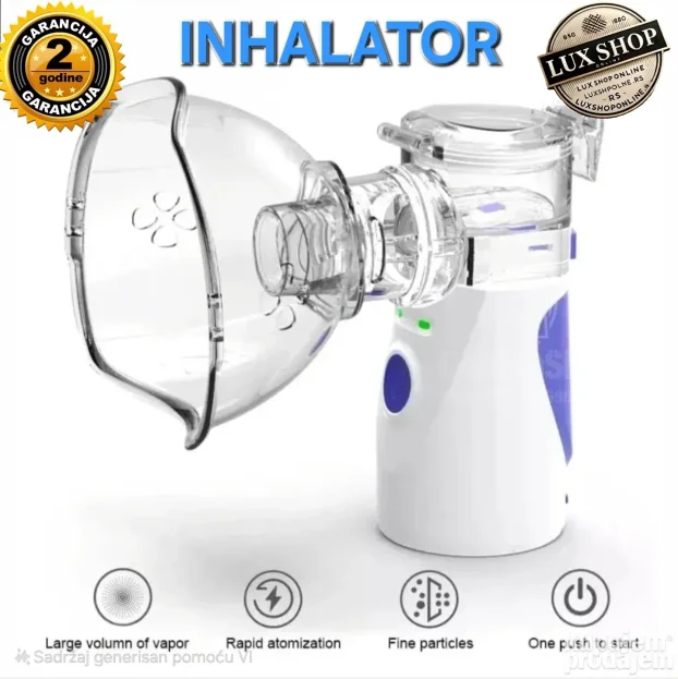 Ultrazvučni inhalator Nebulizator za decu i odrasle - Lux Shop Online