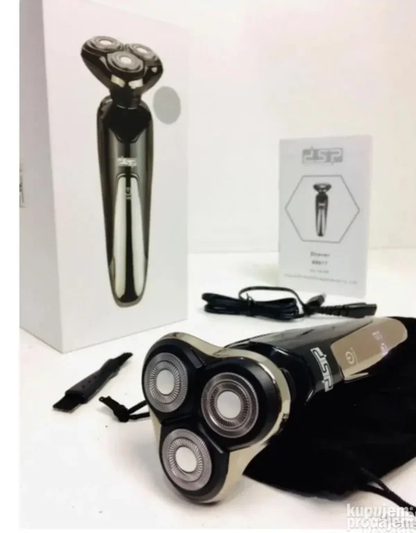 Električni rotirajući brijač DSP 60017 | 3 HiperFlek glave - Lux Shop ...