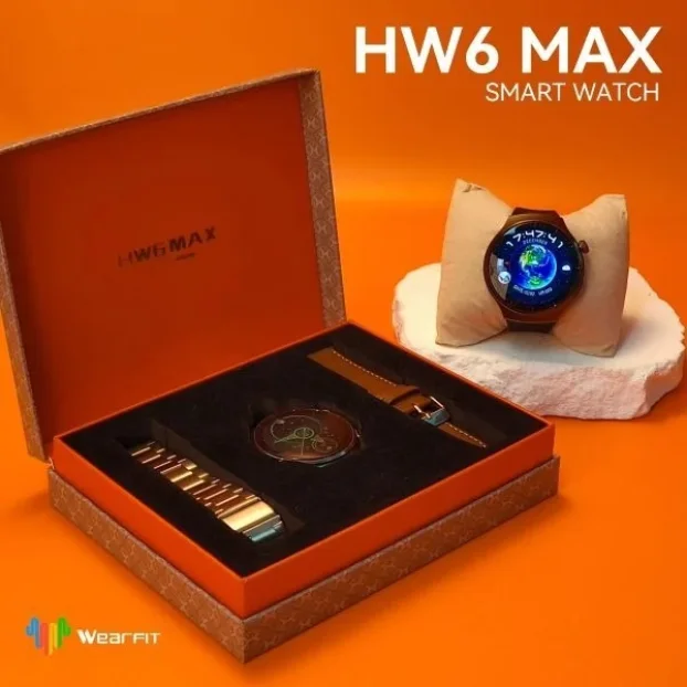 HW6 Max SmartWatch - 2 narukvice, pametni sat - Lux Shop Online